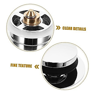 COOLHIYA Bathtub Drain Plug Anti Clogging Sink Drain Stopper Bathtub Stoppers Drain Plug Bath Tub Drain Stopper Universal Tub Stopper Universal Drain Filter Bathroom Sink Stopper Copper