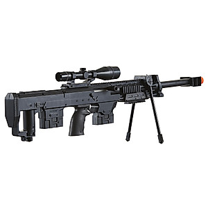 GoldenBall Sniper 300 FPS Spring Airsoft Rifle & Pistol Combo Gun Set