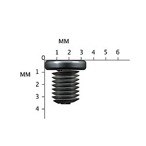 12x Schwarze T5 Torx-Laptop-Schrauben möchten Dell XPS 13 9333-Fußschrauben passen