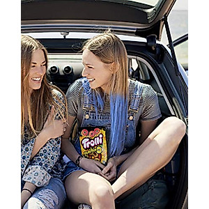 Trolli Peachie O's Rings, Sour Gummy Candy, 6.3 Ounce Bags (Pack of 8)