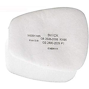 5N11 Particulate Filter Compatible with 5P71, Installed on 501 Filter Retainer Replacement for 6200 6001 6800 7000 (10PCS)