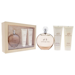Jennifer Lopez Still By Jennifer Lopez for Women - 3 Pc Gift Set 3.4oz Edp Spray, 2.5oz Body Lotion, 2.5oz Shower Gel, 3count
