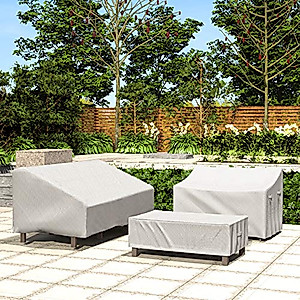 SimpleHouseware 2-Seater Deep Lounge Sofa Patio Cover