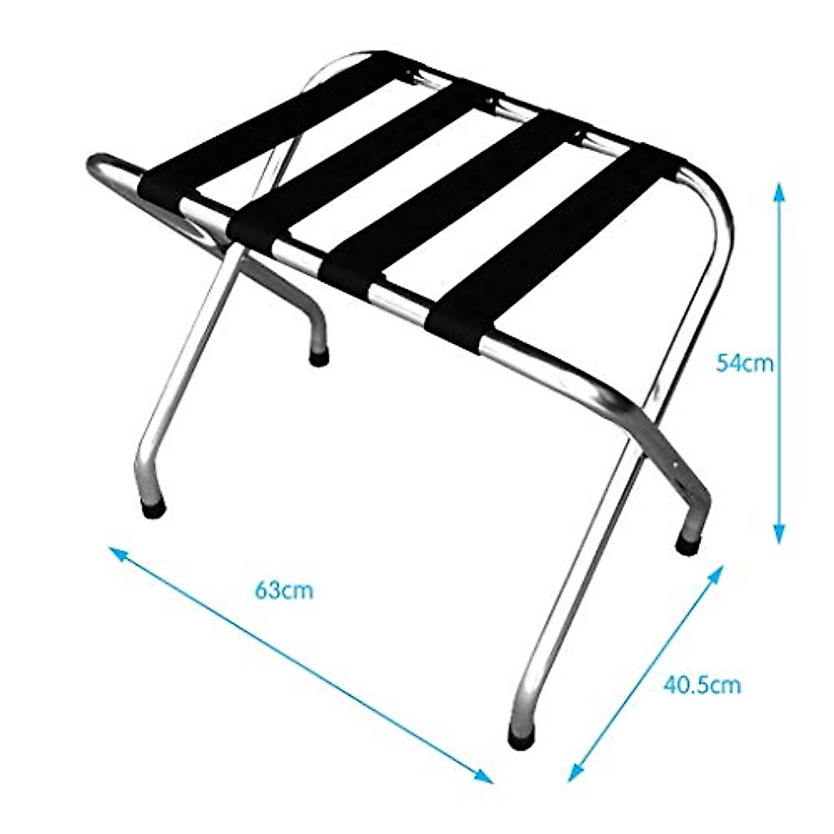 ELEdvb Luggage Rack Hotel Room Foldable Luggage Rack Shelf Luggage Backpack