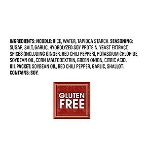 Soup Mug Bundle With 2 Large Red Mugs And 2 Thai Kitchen Noodle Soup Packets