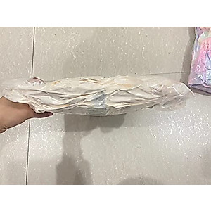 Super Soft Faux Fur Throw Blanket, Reversible Lightweight Fluffy Blanket, Long Hair Plush Shaggy Throw Blanket for Couch, Sofa, Chair, 51x62 inches, Cream White