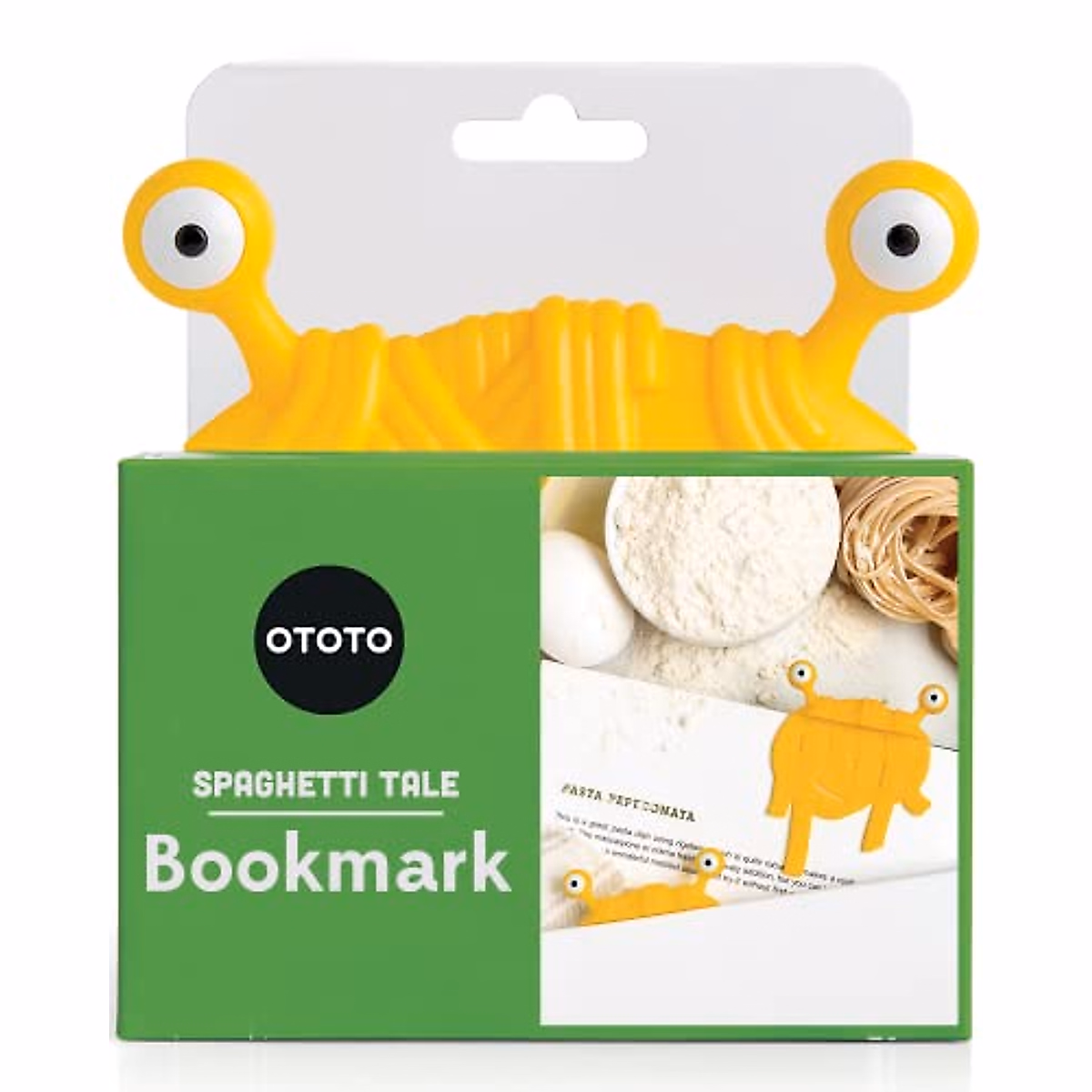 OTOTO Spaghetti Tale - Book Mark - Gifts for Book Lovers - Book Marker for Reading - Book Markers with Quirky and Fun Design - Lightweight Plastic Bookmarks - All Ages (Kids Included)