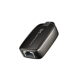 Cable Matters USB C to Ethernet Adapter Gigabit, Compact 1Gbps Thunderbolt 4 to Ethernet Adapter - Thunderbolt 4, USB4 Compatible for MacBook Pro, iPhone 16/15 Pro Max Plus, iPad Pro, XPS