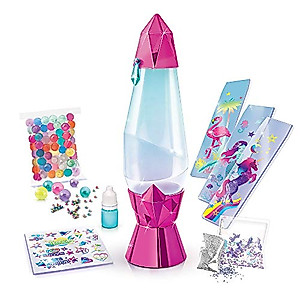 Canal Toys Style 4 Ever DIY Mood Lamp - Customizable Bubble Lamp with Color-Changing LED Lights, Glittery Bubbles, and Swirling Beads. Ages 6+