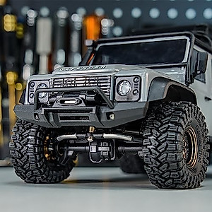 INJORA Stainless Steel Steering Link for 1/18 RC Crawler TRX4M Upgrade