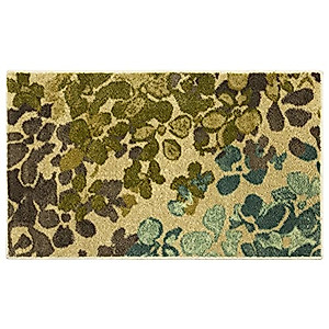 Mohawk Home Aurora Radiance Aqua Abstract Floral Accent Area Rug, 2'6"x3'10", Blue/Green
