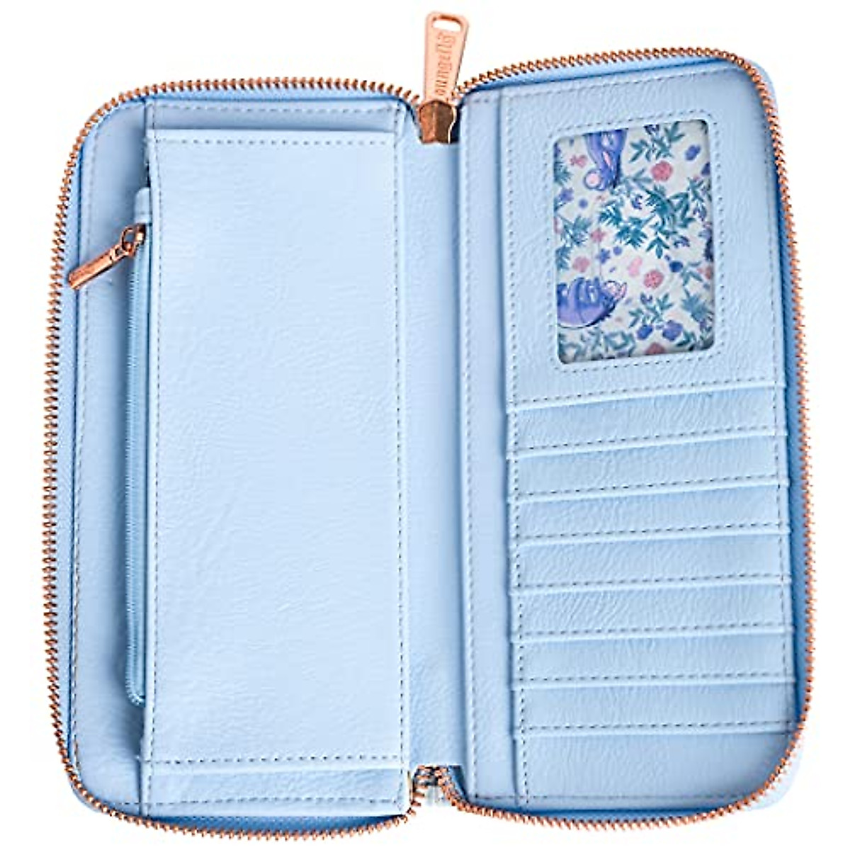 Loungefly Disney Eeyore Faux Leather Wallet Zip Around Clutch