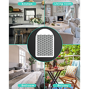 24 Pack Refill Glue Card Compatible with LiBa FT06 Flying Insect Trap, Replacement Sticky Glue Boards for Fruit Fly Traps for Indoors