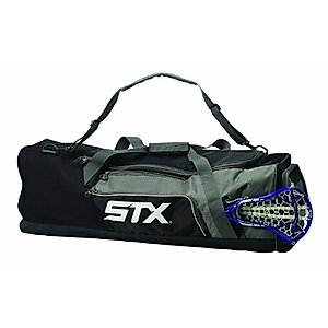 STX Lacrosse Challenger Lacrosse Equipment Bag, Black, 36-Inch