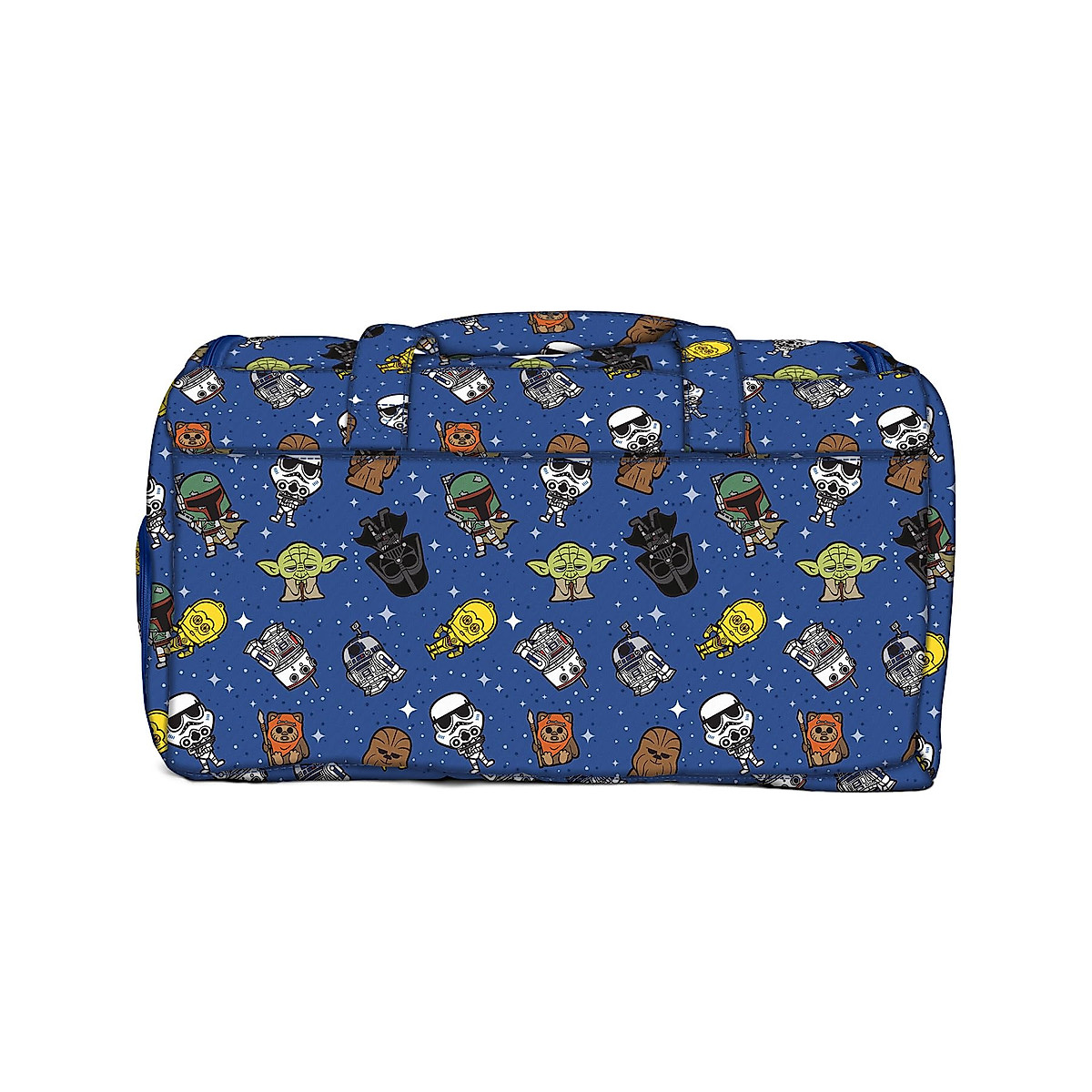 New! Super Star Plus - STAR WARS™ Galaxy of Rivals, JuJuBe Weekender Diaper Bag, Zippered Overnight Travel Duffel Bag with Baby Changing Pad, Shoe Compartment, Tote Bag Shoulder Straps