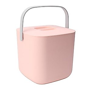 Portable Countertop Dishwasher, 2000mah 8.5V 2A Deep Timed Shutdown Mini Dishwasher for Apartment (Pink)