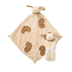 Angel Dear - Light Brown Puppy, Cuddle Twins Blankie Set