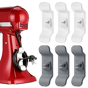 AIEVE Cord Organizer for Kitchen Appliances, 2 Pack Kitchen Appliance Cord Winder Cord Wrapper Cord Holder for Appliances, Mixer, Blender, Toaster, Coffee Maker, Pressure Cooker and Air Fryer Storage…