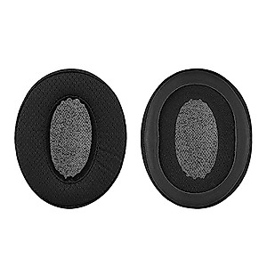 Geekria PRO Extra Thick Mesh Fabric Replacement Ear Pads for Logitech G Pro, G Pro X, G Pro X League of Legends Edition G Pro X 2 Headphones Ear Cushions, Headset Earpads (Black)