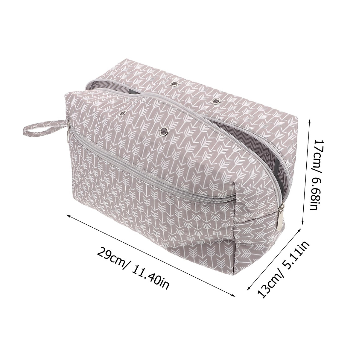 TEHAUX Wool Storage Storage Tote Knitting Tote Bag Knitting Needles Pouch Sewing Machine Carrying Case Cross Stitch Bag Knitting Tools Bag Knitting Bags Fabric Yarn Toolbox