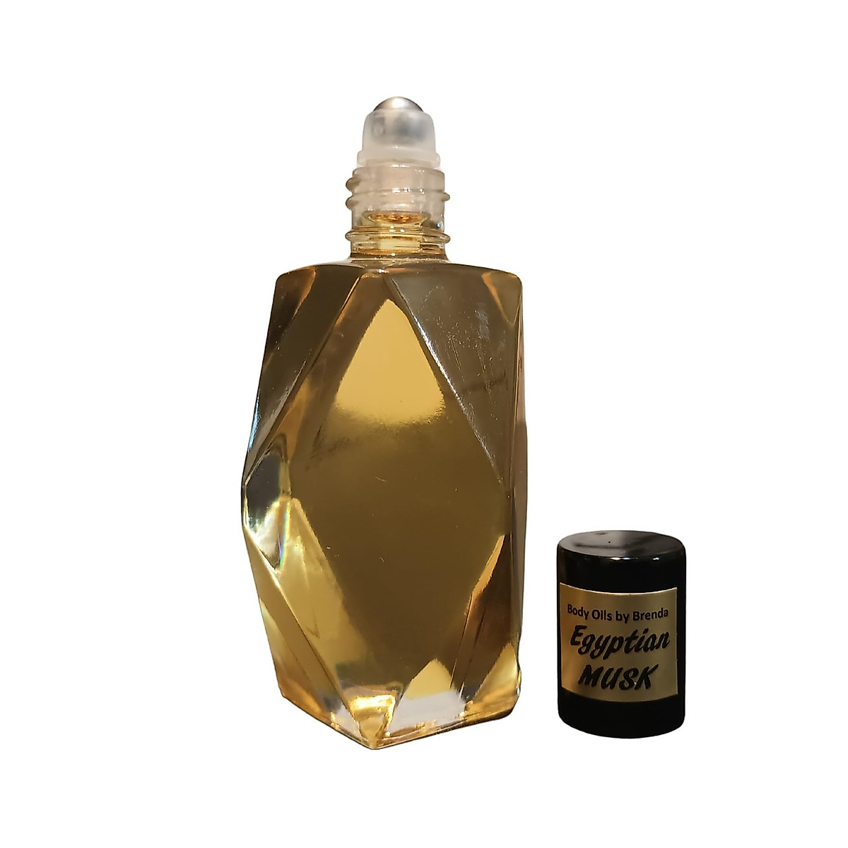 Body Oils by Brenda Egyptian Musk Body Oil, Pure Thick Uncut Authentic Original Fragrance, Unisex, All-Natural Classic Concentrated Scent (Egyptian Musk, 1 oz.)