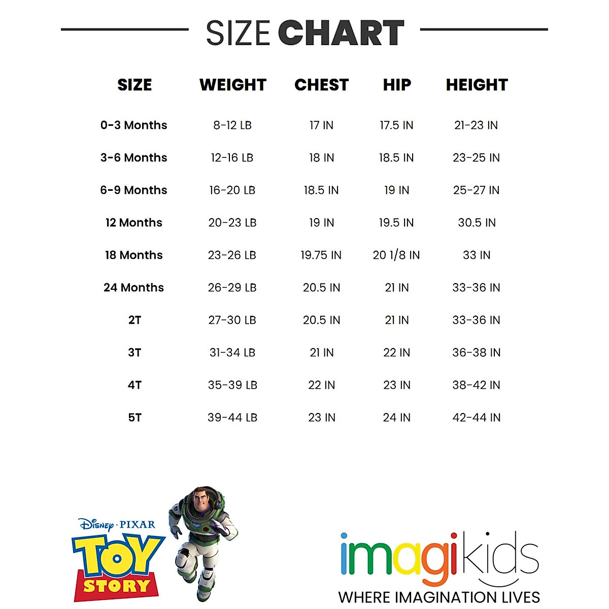 Disney Pixar Toy Story Buzz Lightyear Toddler Boys Zip Up Cosplay Coverall 2T