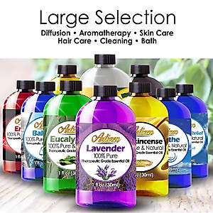 Artizen - Peppermint Essential Oil - Huge Glass Bottle 4 Fl Oz - 100% Pure and Natural - Premium Grade with Dropper - for Aromatherapy and Diffuser