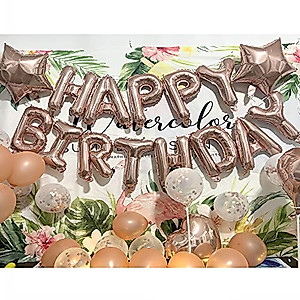 Sweet 11th Birthday Decorations Party Supplies,Rose Gold Number 11 Balloons,11th Foil Mylar Balloons Latex Balloon Decoration,Great 11th Birthday Gifts for Girls,Women,Men,Photo Props