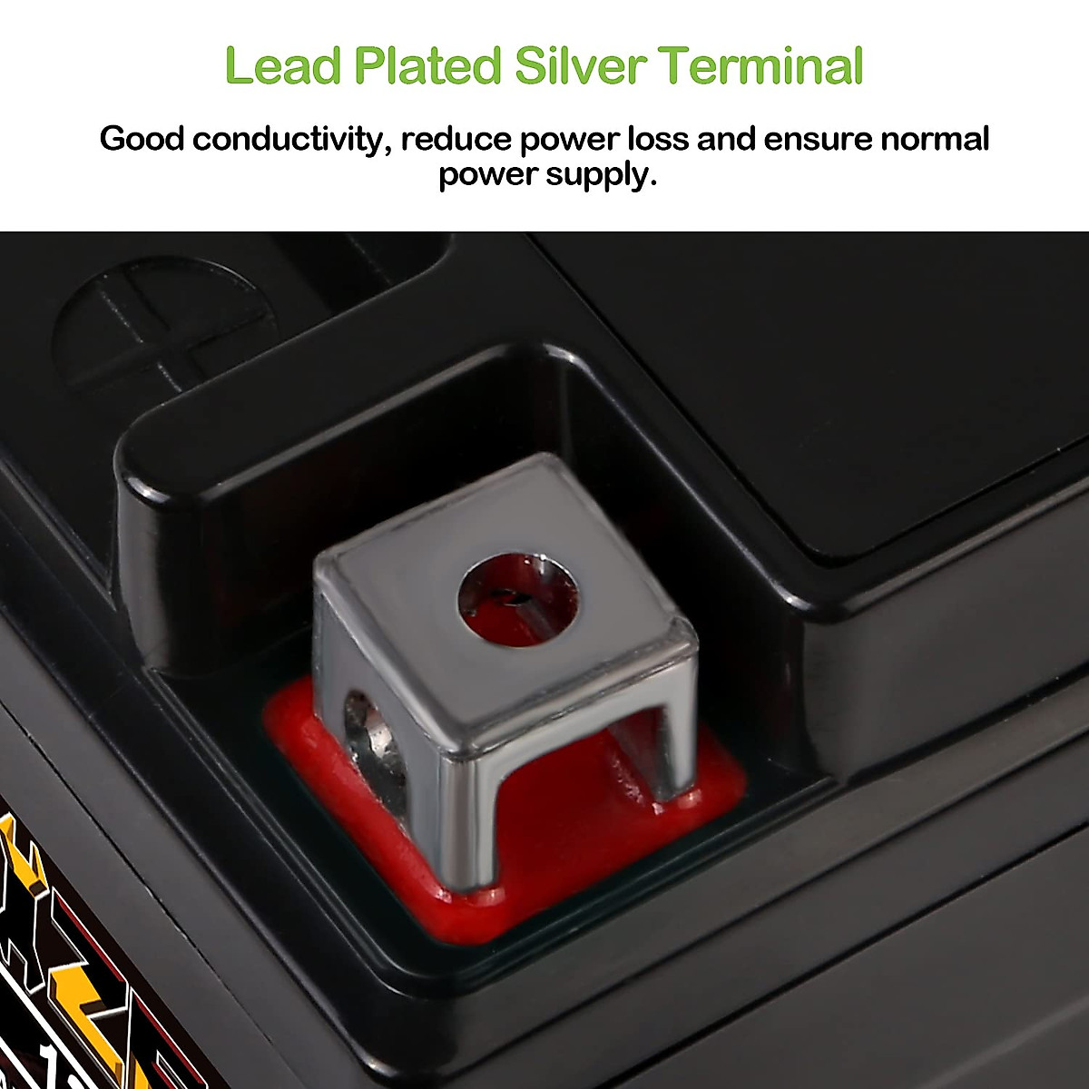 Weize YTX4L-BS High Performance-Rechargeable-Sealed Motorcycle Battery Compatible With Polaris Scrambler, Sportsman 90, Honda Scooters NQ50 Spree,Kawasaki 110 Can-Am DS70,Yamaha TTR125E/LE