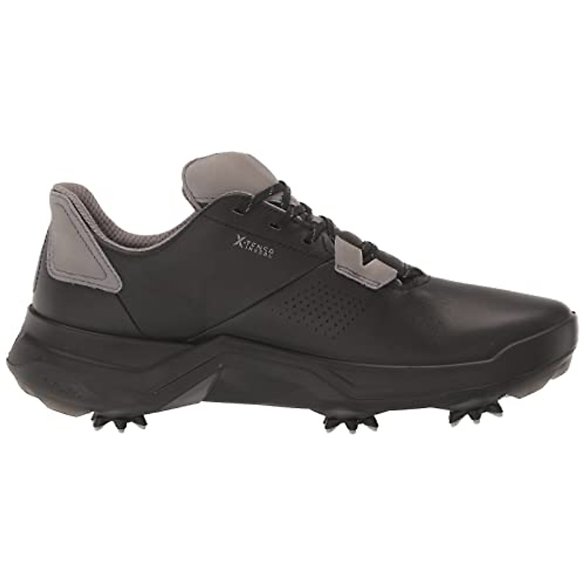 ECCO Men's Biom G5 Gore-TEX Waterproof Golf Shoe, Black/Steel, 13-13.5