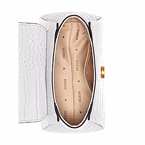 GUESS Montreal Mini Crossbody Flap, White