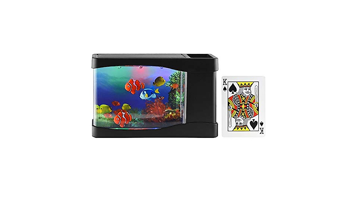 Playlearn Mini Aquarium: Hassle-free Moving Fish Fun