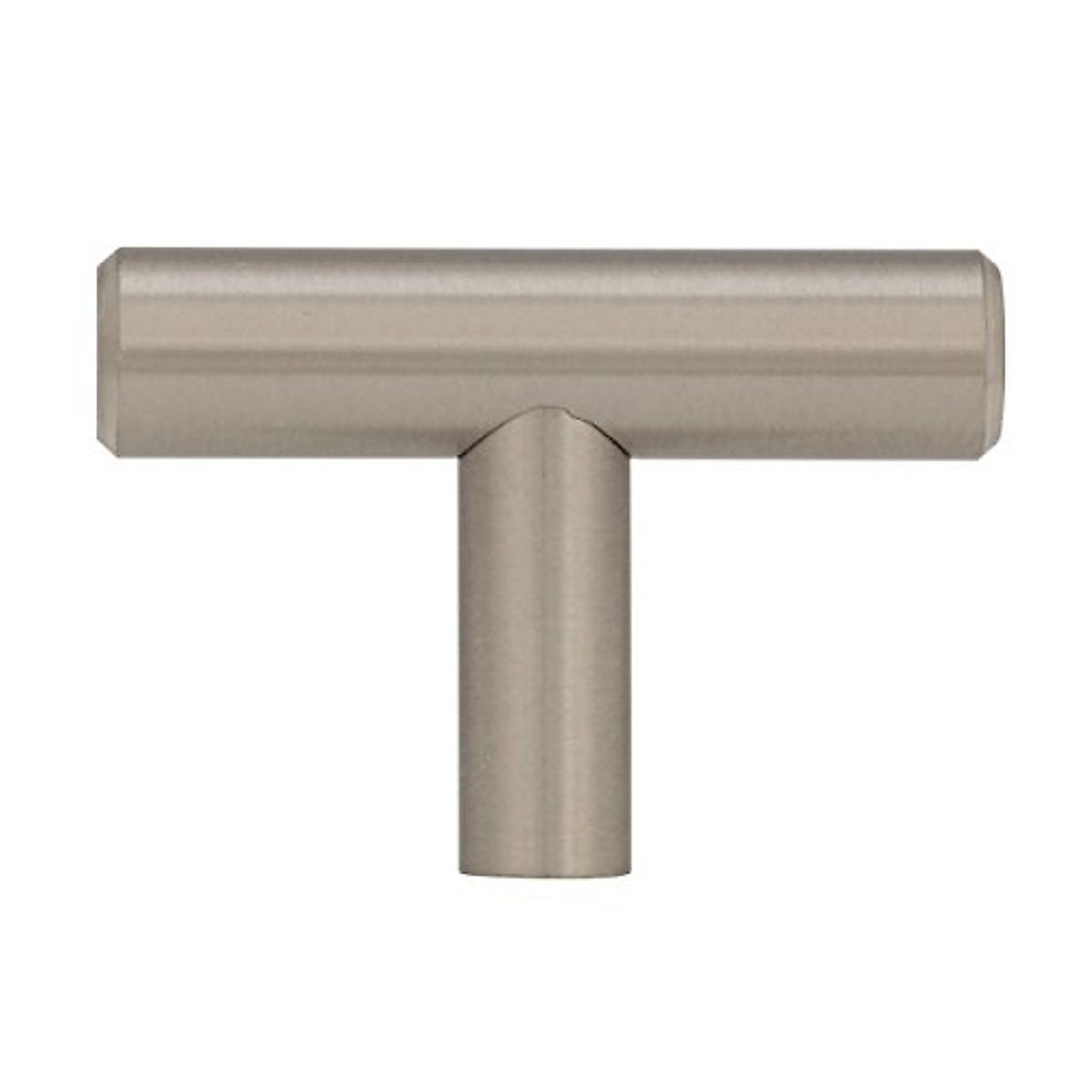 Amerock | Cabinet Knob | Sterling Nickel | 1-15/16 inch (49 mm) Length | Bar Pulls | 10 Pack | Drawer Knob | Cabinet Hardware