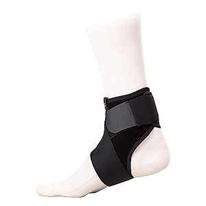 Shock Doctor Ankle Support w/Fig 8 Strap Blk M