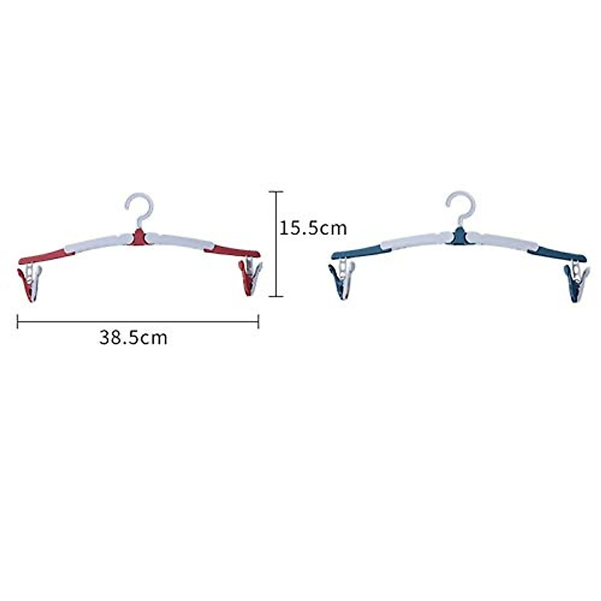 WALNUT Travel Clothes Rack Hanger Portable Durable Folding Clothes Hanger Multifunction Stretch Drying Rack Home Wardrobe Storage Hot (Color : White-Dinosaur Doodle4)