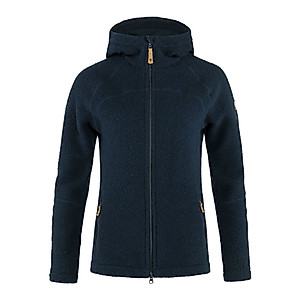Fjallraven Keb Fleece Hoodie - Men's Dark Navy Medium