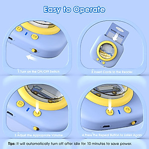 Talking Flash Cards Toddler Learning Toys for 3 4 5 Years Old Boys Girls, Niyann Educational Toys 224 Words Audible Preschool Learning Resources Christmas Birthday Gifts for Kids Ages 3-6