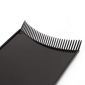 6 Pcs Balayage Highlighting Kit - Hair Color Board with Teeth, Foils, and Brush for Dyeing and Coloring