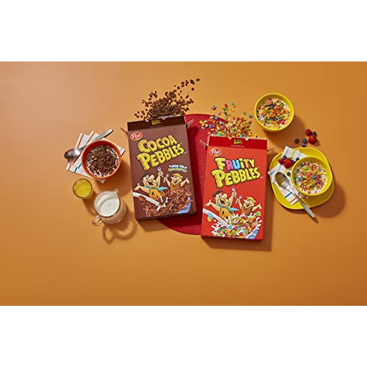 Post Cocoa Pebbles Cereal, 15 Oz