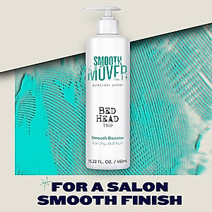 TIGI Bed Head Artistic Edit Smooth Mover Smoothing Booster For Dry, Dull Hair Smooth Mover With Bamboo Extract, 15.22 fl oz, Pack of 6