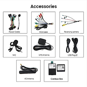 Car Radio Stereo for Audi Q5 2010-2018, Biorunn Android 11 9 inch Octa Core Car GPS Wireless Carplay Android Auto Head Unit Navigation IPS Touchscreen Support BT FM AM RDS, 4GB RAM 64GB ROM