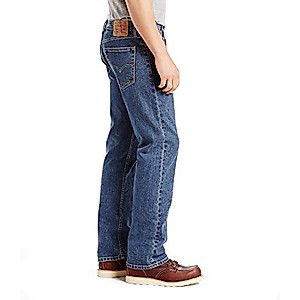Levi's Men's 505 Regular Fit Jeans (Also Available in Big & Tall), Stonewash/Stretch, 38W x 29L