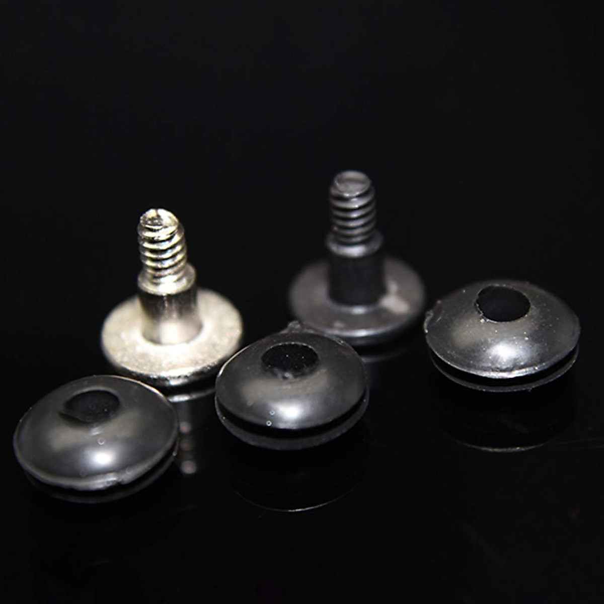 Sara-u 20pcs Computer Case Shockproof Screws + Shock Absorption 3.5-inch HDD Shock Absorption Screws