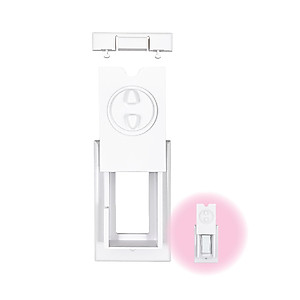 HomeStar Safety Light Switch Guard | Single Rocker Style | Child Proof Light Switch Plate | Baby Proof Light Switch Protection | Switch Lock Cover | White