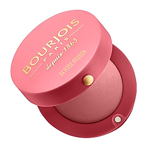 Bourjois Blush for Women, 54 Rose Frisson, 0.08 Ounce