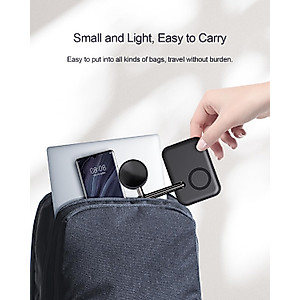 MAKAQI 2 in 1 Charger Stand for Samsung Watch and Earbuds, Foldable Charging Dock Compatible With Galaxy Watch 7/6 Classic/5/5 Pro/5 Classic/4/3/Active 2/1 & Galaxy Buds 2/2Pro/Live