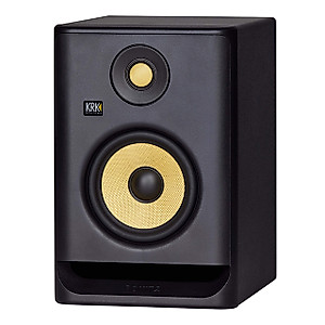 KRK RP5 Rokit 5 G4 Professional Bi-Amp 5" Powered Studio Monitor Pair, Black