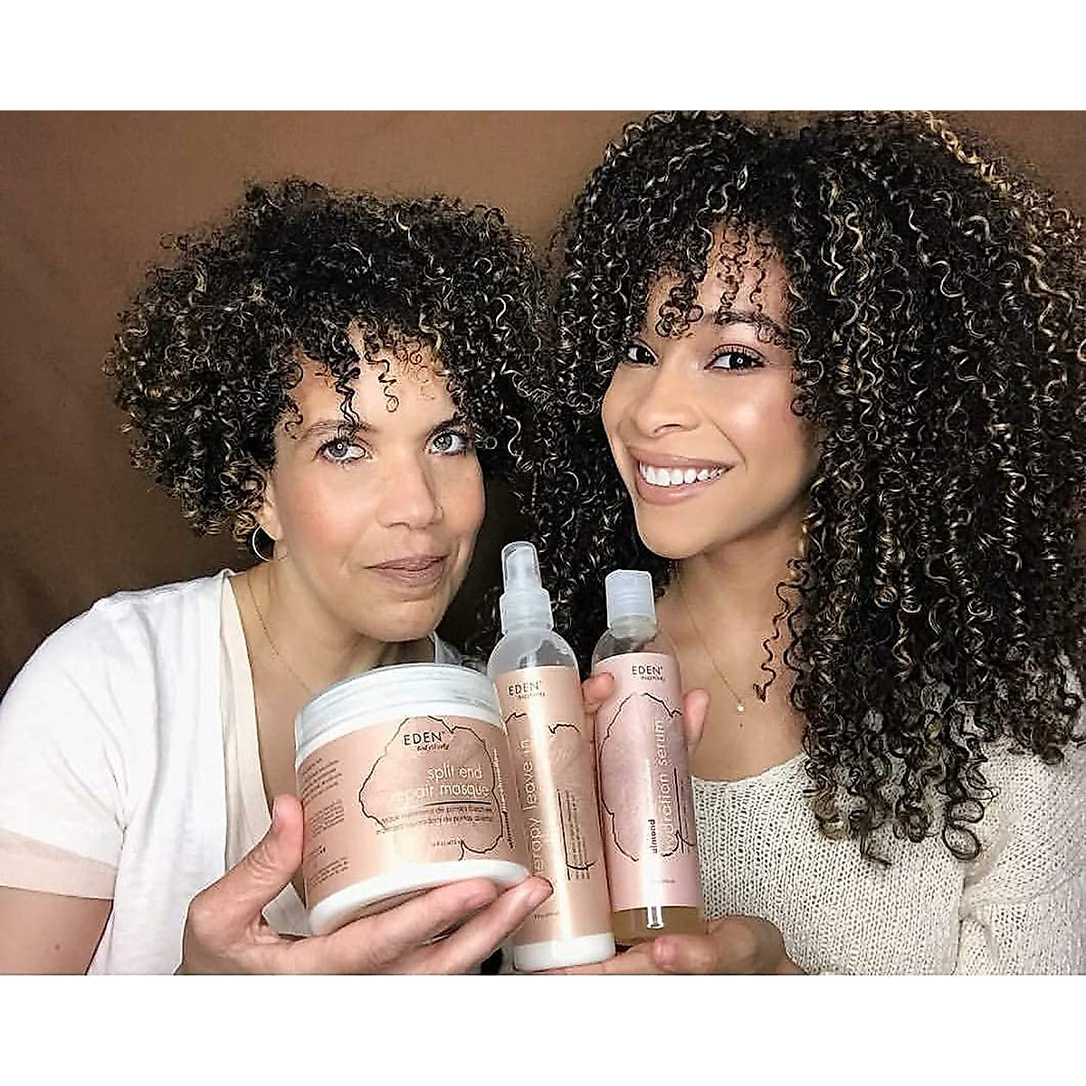 EDEN BodyWorks Almond Marshmallow Hydration Serum | 8 oz | Define Curls, Protect, Add Shine & Smooth Hair