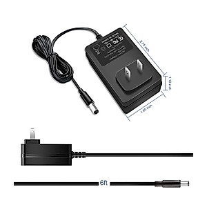9V Adapter Power Cord for Bowflex Max Trainer M5 M3 M6 M7 M8 HVT Exercise Elliptical, Octane Fitness xR3 xR3c xR4 xR4c xR4ci xR6 xR6e xR6ce Q35 Q35e Q35c Q35ce Q37 Machine AC DC Charger Power Supply