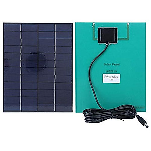 VINGVO Portable Photovoltaic Panels, Energy Saving Solar Panel Module, Lightweight Small Power Electrical Appliances for Camping Home Solar Stree Tree